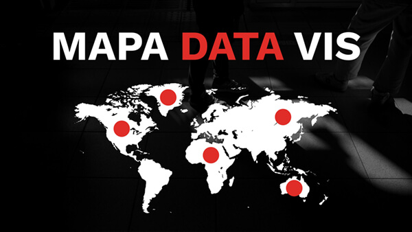 Mapa data vis | Plantillas de Genially
